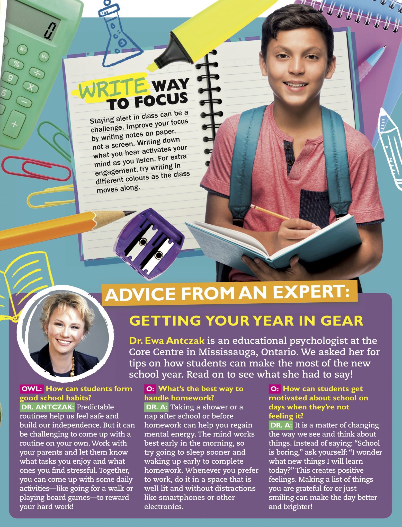 Interview For Owl Kids Magazine - Psychological Services for Children ...